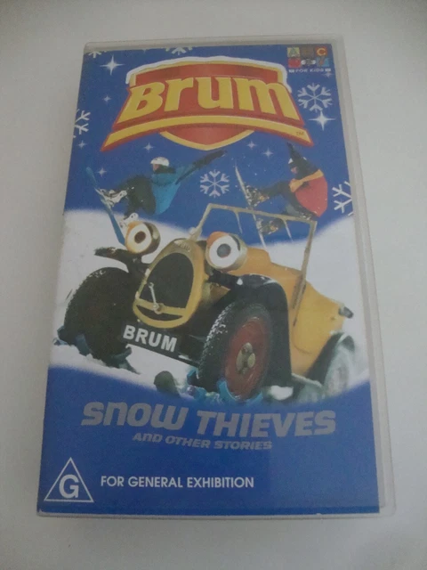 VHS TAPES BRUM Lot Of 3 Kitten Rescue/Runaway Statue/Snow Thieves Abc ...