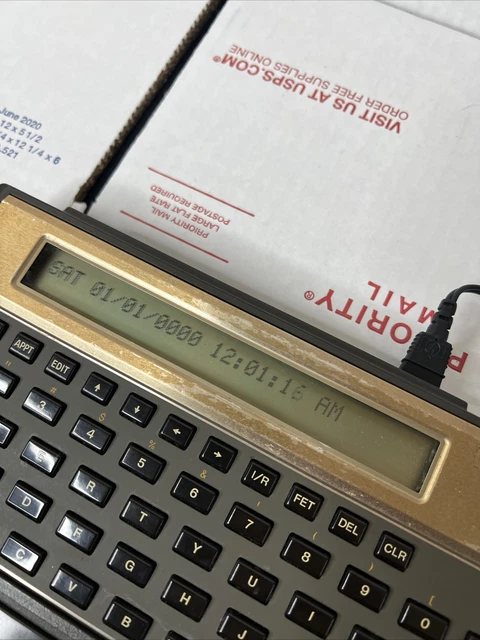 CALCULATRICE HEWLETT PACKARD HP 75C ordinateur de base + module de ...