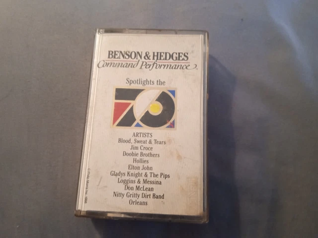 BENSON & HEDGES Command Performance Spotlight The 70s cassette 1988 vol ...