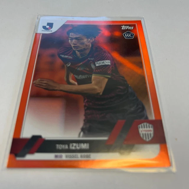 IZUMI HIRAGI YASU Vissel Kobe RC Rookie 2023 Flagship Orange 25 e3 $50. ...
