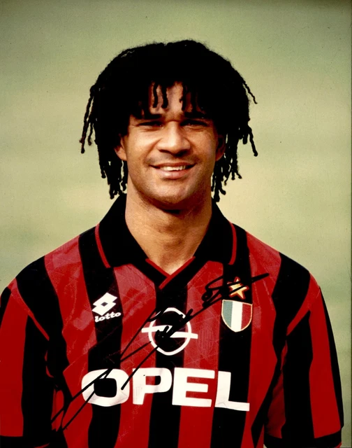 FOTOGRAFIA RUUD GULLIT AC Milan Calcio 1990s EUR 19,00 - PicClick IT