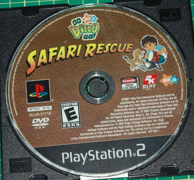 SONY PLAYSTATION 2 Game Disc Only: Go, Diego, Go! Safari Rescue $4.99 ...