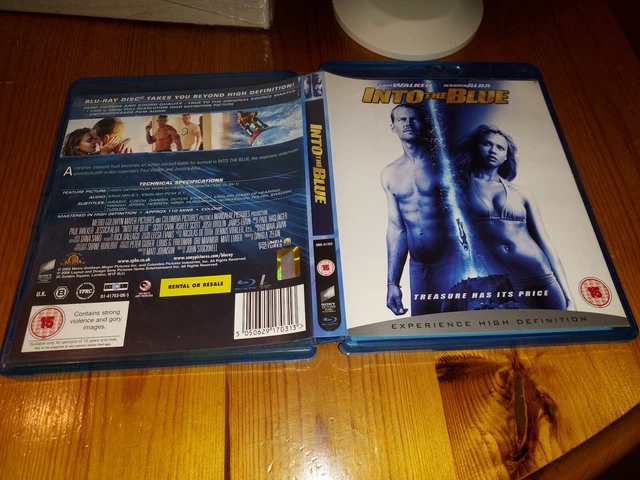 INTO THE BLUE [Blu-ray] jessica alba paul walker bluray £9.99 - PicClick UK