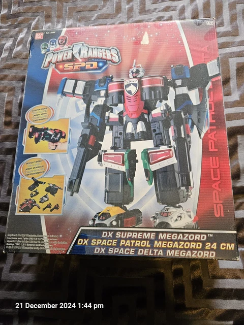 POWER RANGERS SPD transformer dx supreme megazord £50.00 - PicClick UK