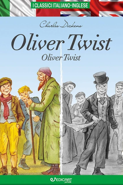CHARLES DICKENS ELENA Riva Frances Oliver Twist. Testo inglese a fronte ...