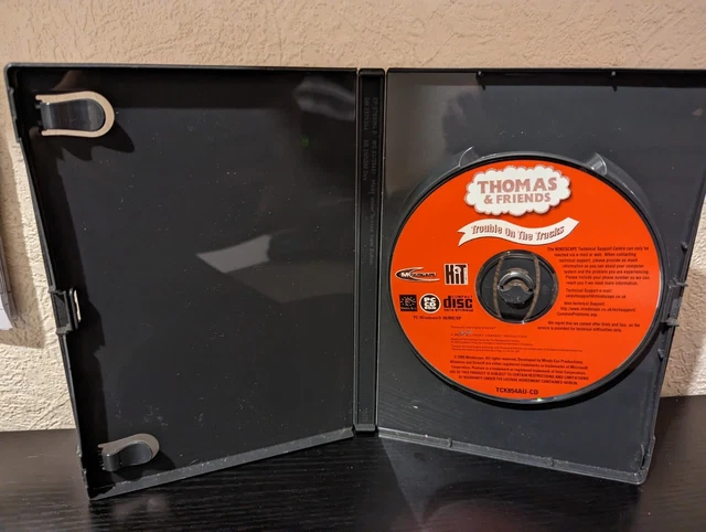 THOMAS AND FRIENDS Trouble On The Tracks PC CD-ROM Disc Only No Manual ...