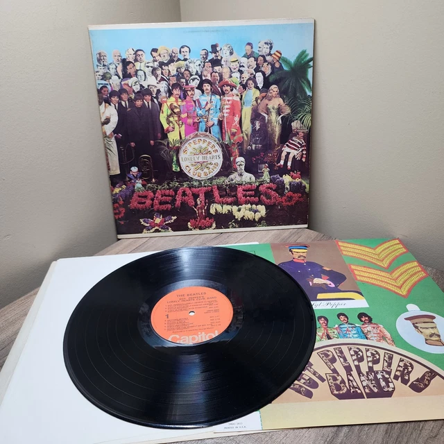 THE BEATLES SGT. Peppers Lonely Hearts Club Band 1967 Capitol Vinyl/LP SMAS 2653 £26.59 ...