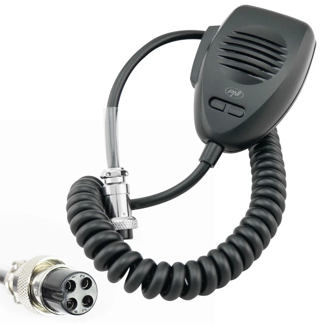PNI CDS04 4-PIN mic for CB radio compatible with President, Midland ...