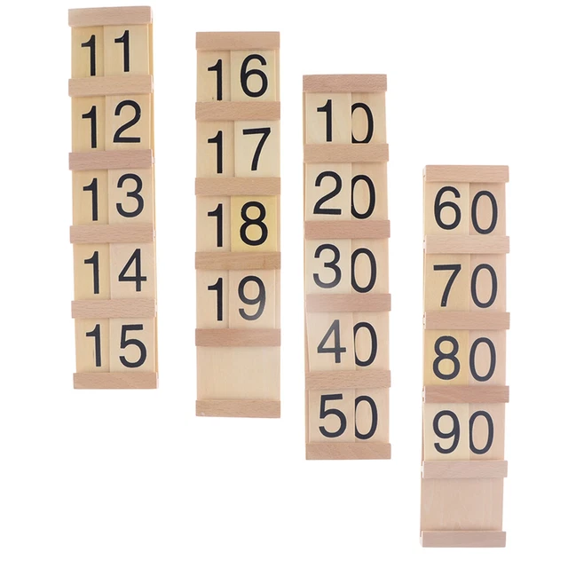 INSERT BOARD COUNTING Number Cognitive Children Maths Learning Toy £19. ...