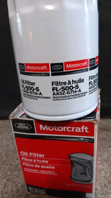 FORD MOTORCRAFT OIL Filter Silicone Valve FL-500S AA5Z-6714-A $16.52 ...