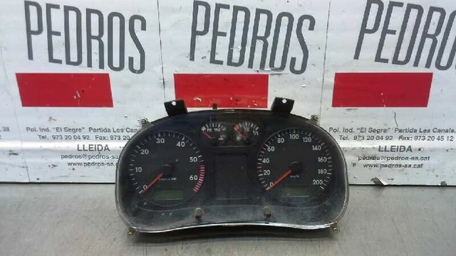 COMPTEUR DE VITESSE Tableau De Bord Pour Seat Arosa 6H1 1.4 1026971 ...