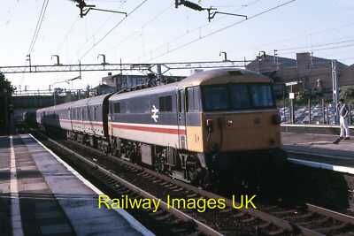 RAILWAY PHOTO - Class 86 86430 Intercity Express unknown station c1989 ...