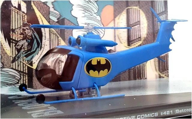 EAGLEMOSS BATMAN AUTOMOBILIA Detective Comics #421 - Batcopter - Blue ...