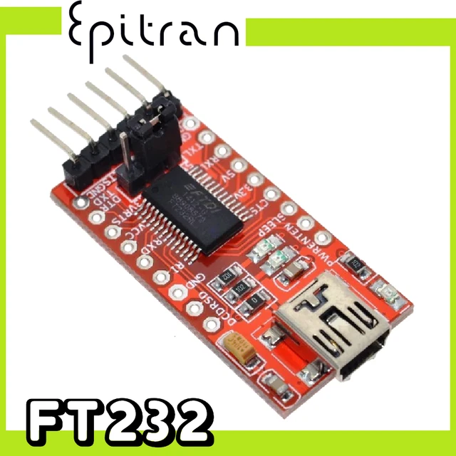 MODULO SCHEDA SHIELD adattatore FT232 ftdi usb a uart seriale TTL ...