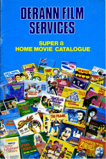 CATALOGUE DERANN SUPER 8 Home Movie 1978/79 - 30 Pages (Ref 2) EUR 18 ...