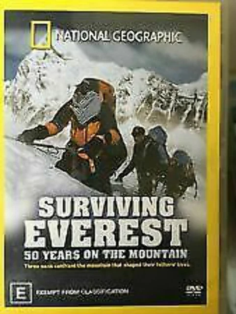 SURVIVING EVEREST - 50 Years On The Mountain DVD Exc Cond! National ...