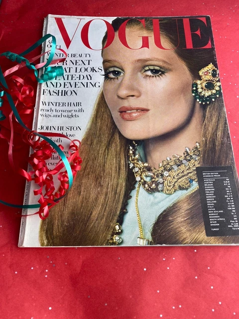 VOGUE MAGAZINE 1968 October 12pgPenelope Tree Bailey FREE GIFTWRAP Fast ...