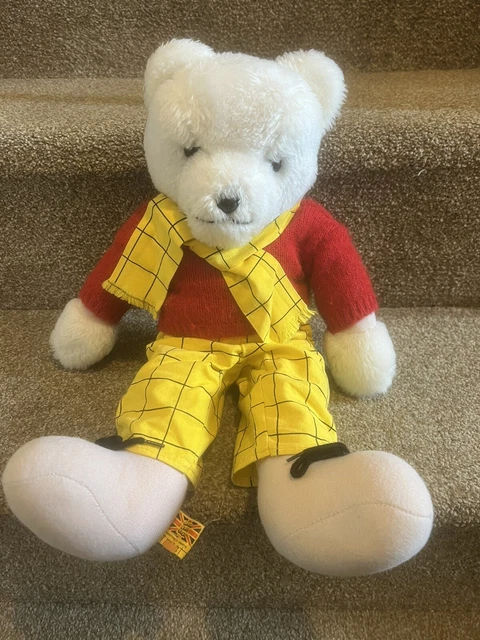 VINTAGE RUPERT THE Bear Soft Toy 13” Real Soft Toys £14.00 - PicClick UK