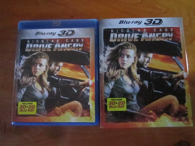 DVD BLU-RAY 3D Drive Angry Cardboard Sleeve Like New ***** Must See EUR 9,10 - PicClick FR
