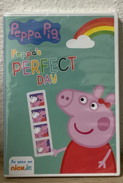 DVD PEPPA PIG Peppas Perfect Day + Slipcover 12 Episodes Widescreen NEW ...
