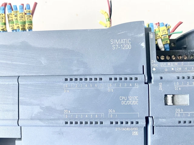 SIEMENS S7-1200 CPU1217C 6ES7217-1AG40-0XB0 Profinet Ports, Plus M ...