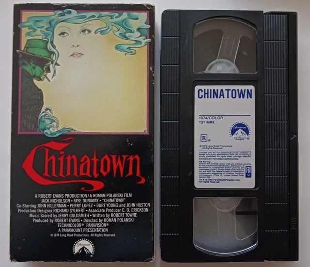 CHINATOWN VHS MOVIE - Jack Nicholson/Faye Dunaway $8.99 - PicClick CA