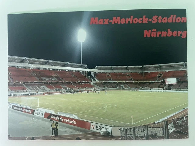 STADION POSTKARTE - Nürnberg - Max-Morlock-Stadion - 1.FC Nürnberg - RE ...
