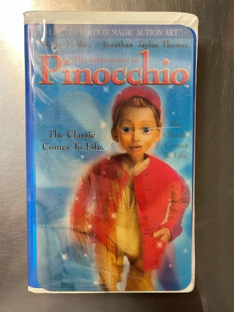 THE ADVENTURES OF Pinocchio Limited Edition Magic Action Art VHS Tape Used £4.72 - PicClick UK