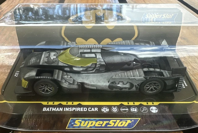 SCALEXTRIC FAMOUS BATMAN INSPIRED SUPER CAR 2000 C4140 SLOTCAR 1:32 ...
