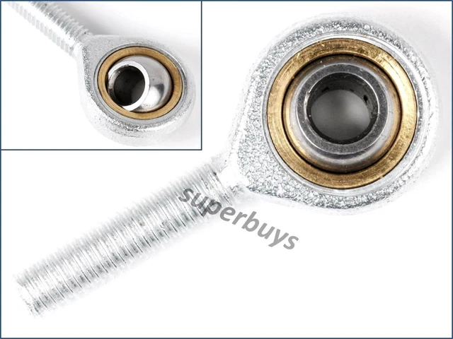 RIGHT M5X0.8 MALE Threaded Rod End Bearing Heim Rose Joint Mechanical ...