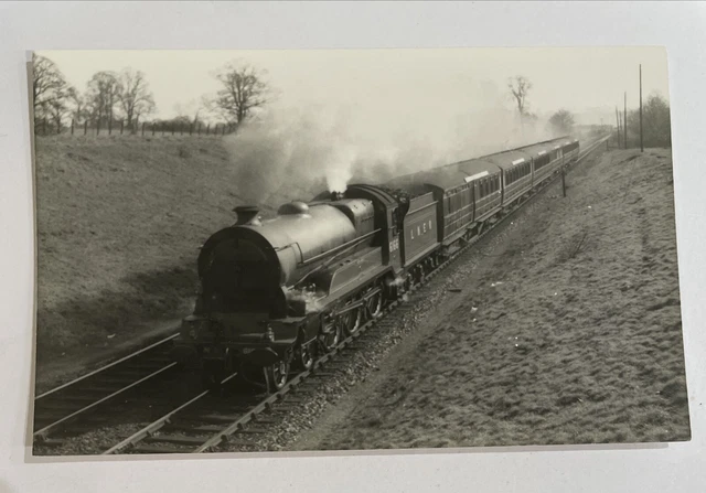 BR RAILWAY LOCOMOTIVE Photograph- Lner Down Manchester - A4048 £3.50 ...