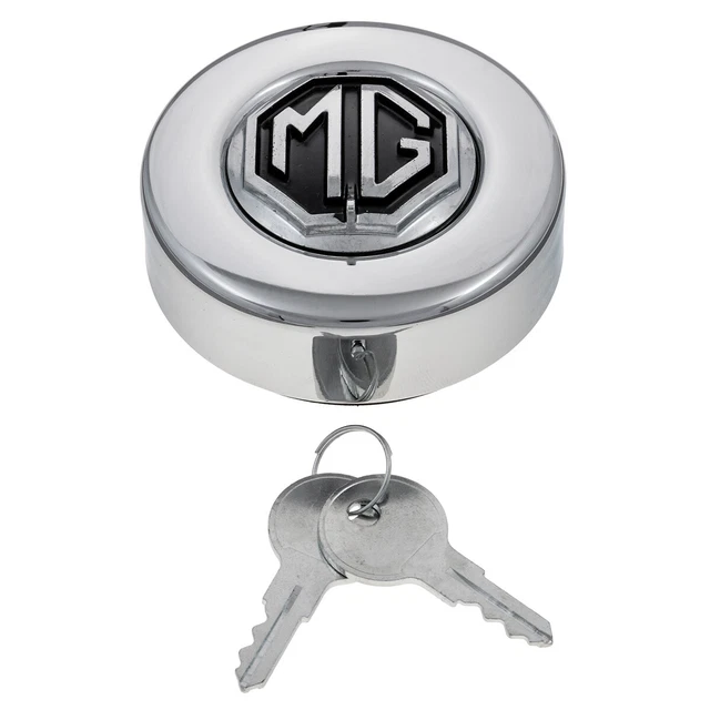 MGB, MGB GT, Sprite, Midget Locking Fuel Cap with MG Logo Chrome £75.70 ...
