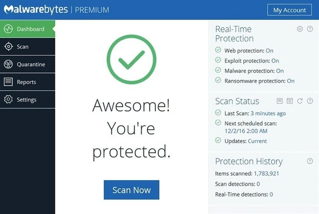 MALWAREBYTES PREMIUM 2026 5 Device 1 Year Inc VPN Anti Malware ...