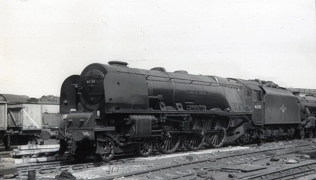 COPY B&W SLIDE, former LMS Duchess, 46245 'City of London' £2.02 ...