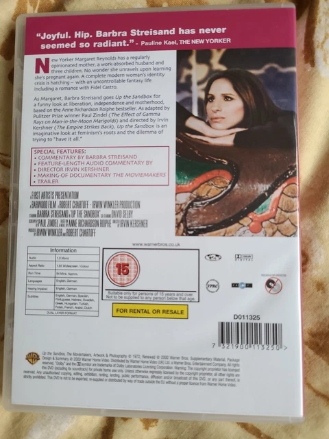 UP THE SAND Box Barbra Streisand Dvd Brand New But Not Sealed EUR 2,32 ...