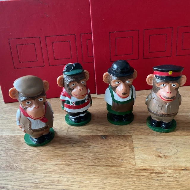 VINTAGE SET OF PG Tips Monkey Egg Cups Collectable Advertising ...