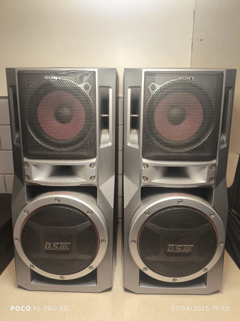 SONY SS-XG900 DIRECT Super Woofer Very Loud and Very Deep Bass Fully ...