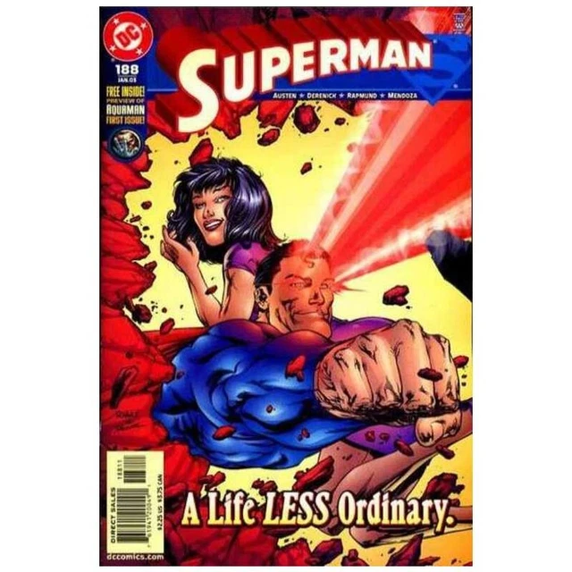 SUPERMAN #188 - 1987 series DC comics VF+ Full description below [x@ £1 ...