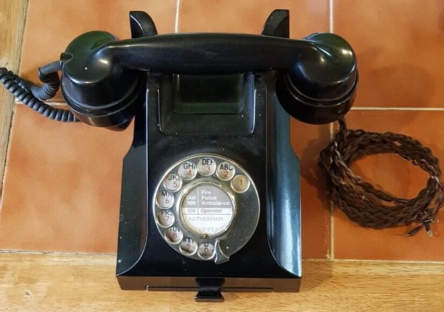VINTAGE BAKELITE TELEPHONE 332L - std £50.00 - PicClick UK
