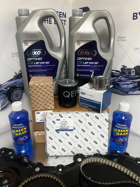 FORD TRANSIT + CUSTOM TIMING BELT WET BELT KIT Ford 2.0 ECOBLUE 2016 ...