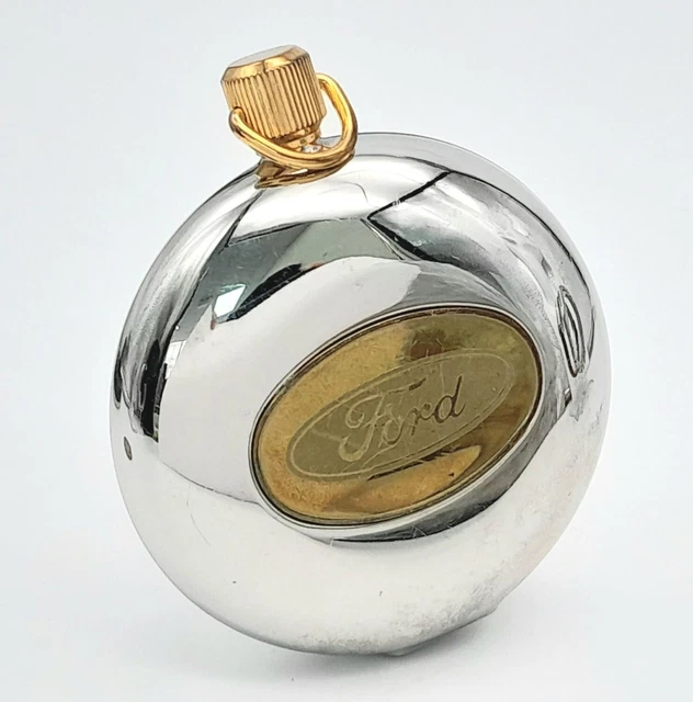 FORD’ HIP FLASK Style Desk Clock Model ‘The Dalvey Voyager Clock’ by ...