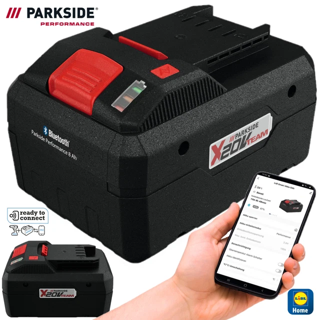 PARKSIDE PERFORMANCE SMART Accu 20 V, 8 Ah »PAPS 208 A1« EUR 79,99 ...