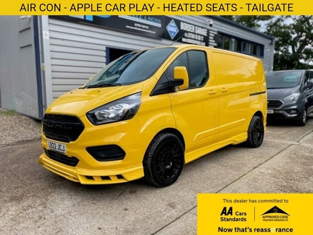 FORD TRANSIT CUSTOM 340 Leader Sport Kit Panel Van Diesel Manual £ ...