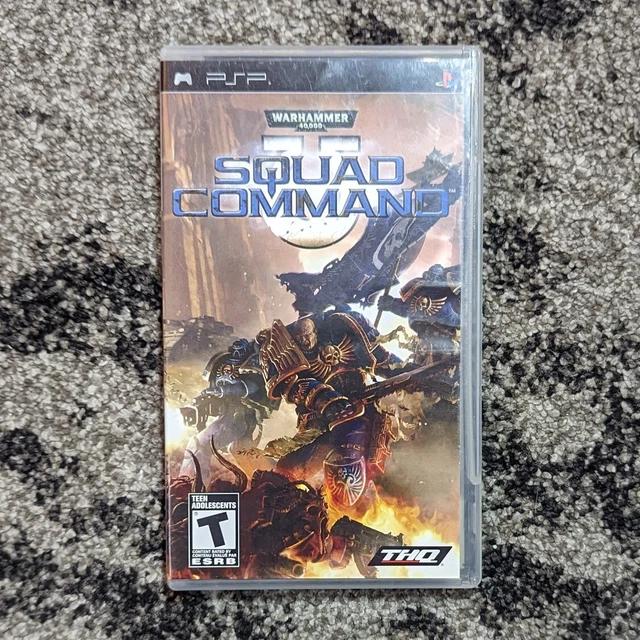 WARHAMMER 40000: SQUAD Command - Complete w/ Manual (PSP, 2007) $23.99 ...