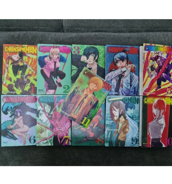 CHAINSAW MAN MANGA Comic (Vol. 1-14) English Version Full Set Tatsuki ...