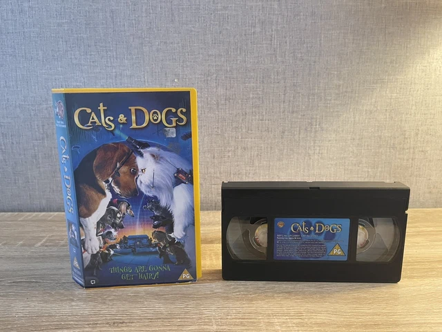 CATS AND DOGS-VHS Video, Retro £12.99 - PicClick UK