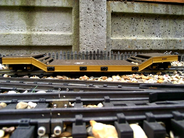 16MM/SM32/SM45/G SCALE IP ENGINEERING LOW LOADER BOGIE WAGON MODEL KIT ...