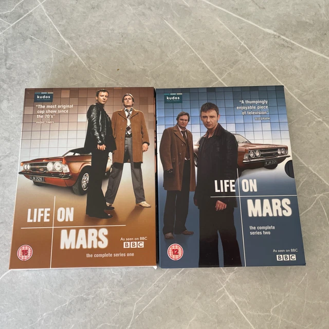 LIFE ON MARS : Complete BBC Series 1 & 2 (DVD, 2006) 8 Discs, John Simm ...
