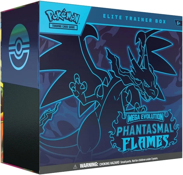 DISCOUNT- POKEMON TCG Mega Evolution Phantasmal Flames Elite Trainer ...