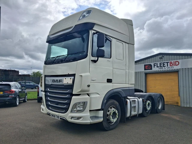 DAF TRUCKS XF 530 6x2 SUPER SPACE CAB EURO 6 WHITE £10,194.00 - PicClick UK